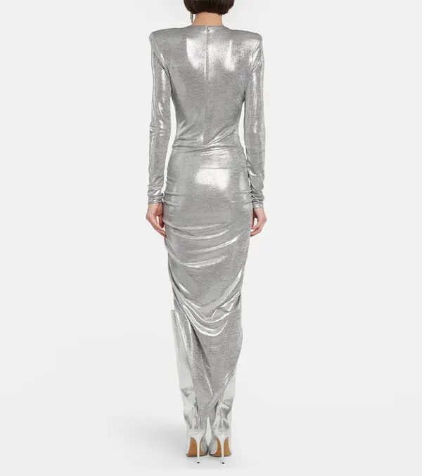 Alexandre Vauthier Jersey Midi Dress