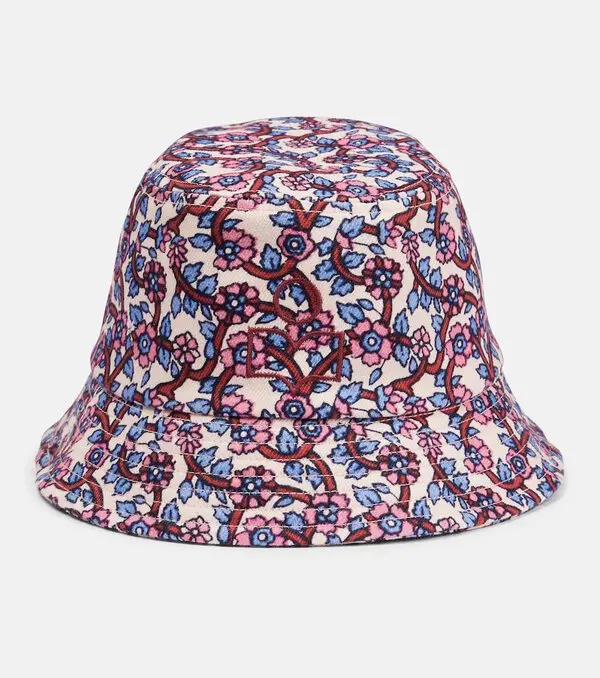 Isabel Marant Haley Printed Bucket Hat - Multicoloured