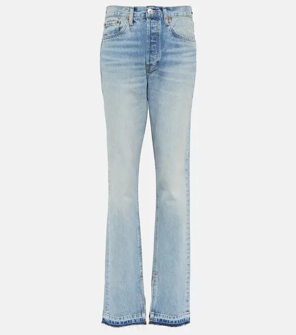 RE/DONE High-rise Bootcut Jeans