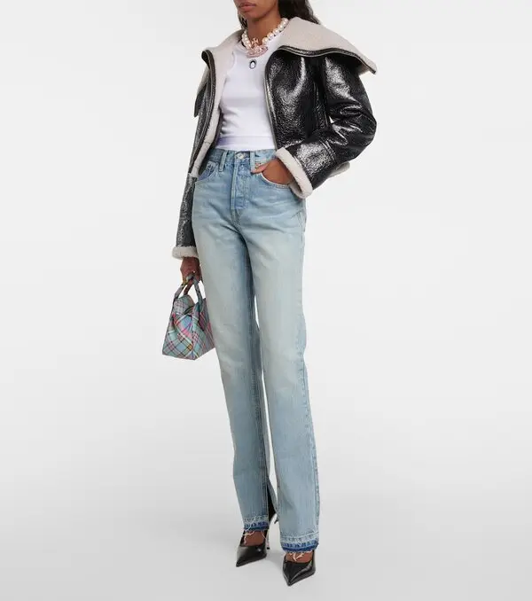 RE/DONE High-rise Bootcut Jeans