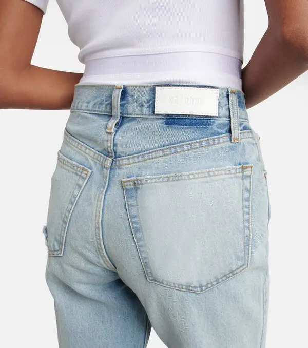 RE/DONE High-rise Bootcut Jeans