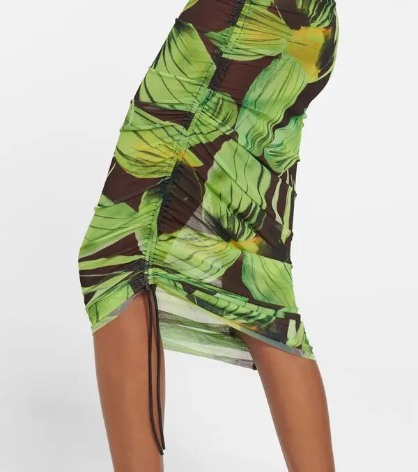 LOUISA BALLOU Heatwave Printed Midi Dress - Multicoloured