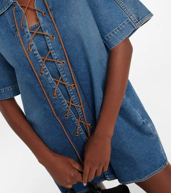 PETAR PETROV Amos Denim Minidress