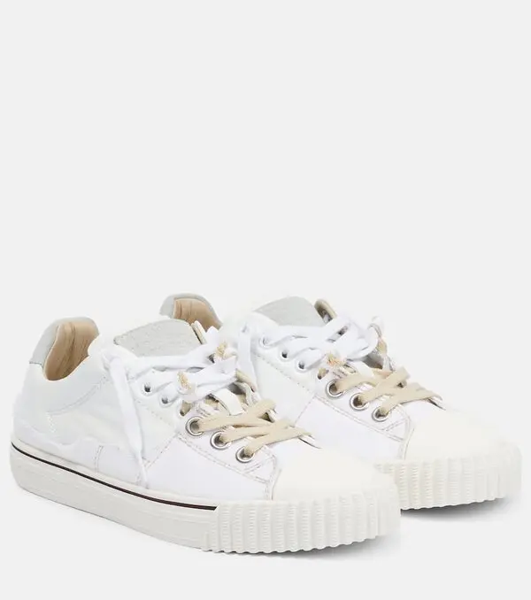 MAISON MARGIELA Leather Sneakers - White