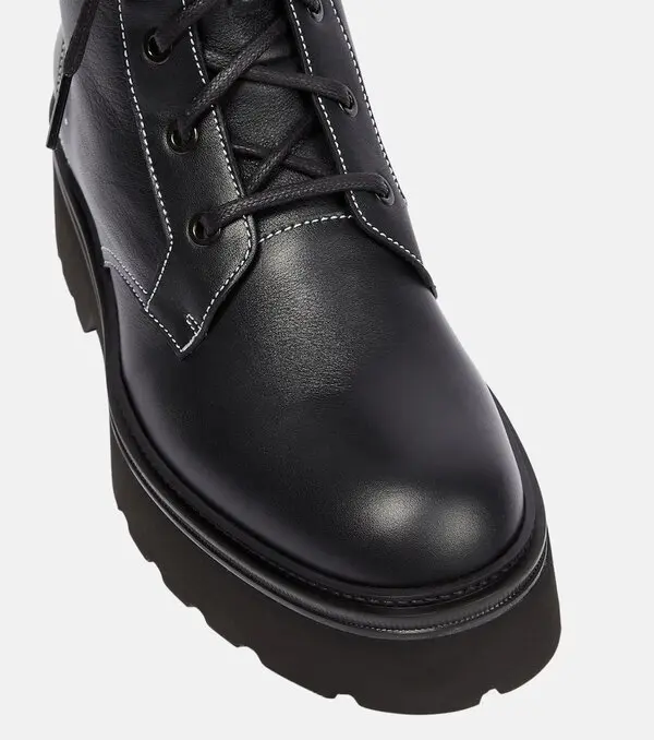 Amiri Leather Lace-up Boots