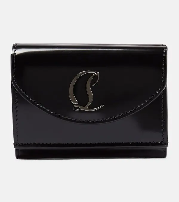 CHRISTIAN LOUBOUTIN Loubi54 Leather Wallet - Black