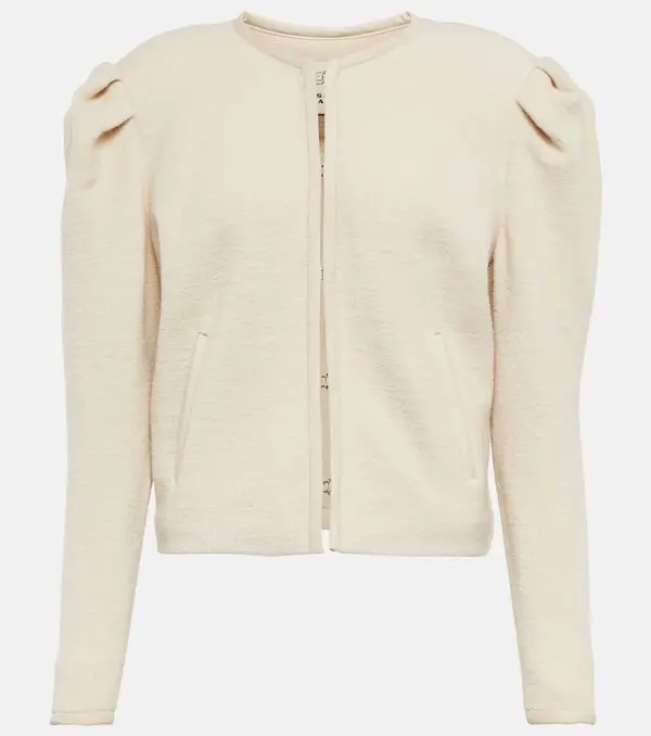 Isabel Marant Zingy Wool-blend Jacket - Beige
