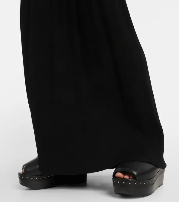 Rick Owens Padded Leather Platform Sandals