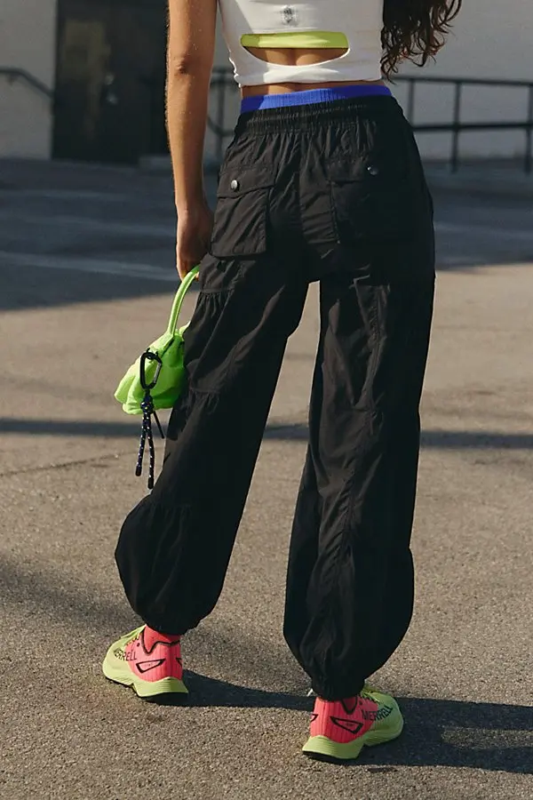Free People Set Me Free Pants - Black