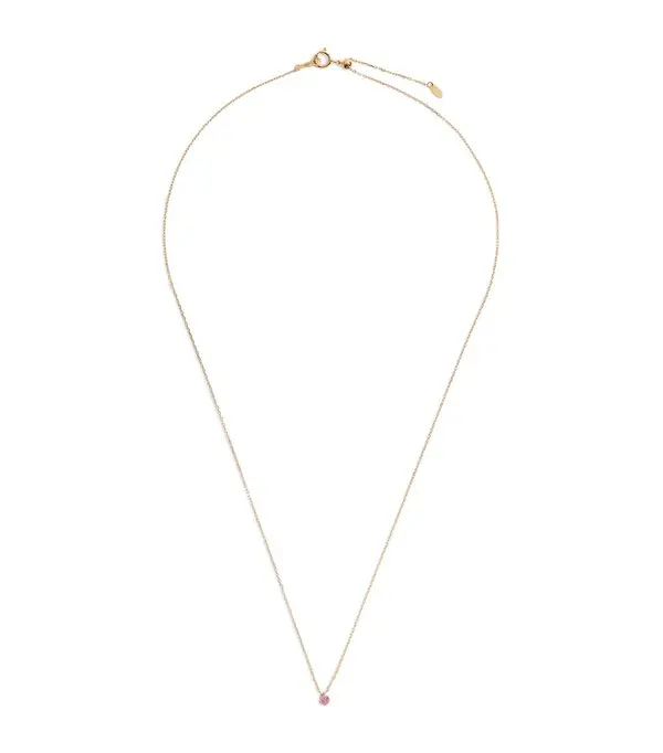 PERSEE Yellow And Sapphire La Vie En Rose Necklace - Gold