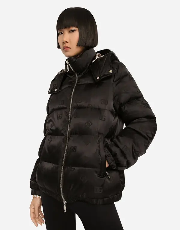 Dolce & Gabbana Dg Logo Down Jacket