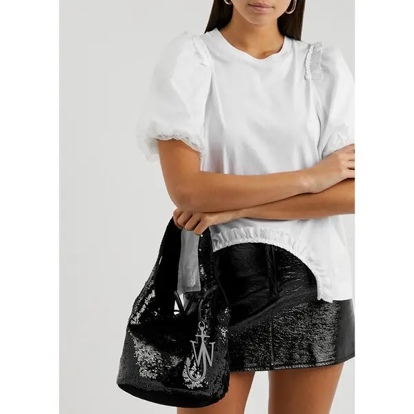 JW Anderson Mini Sequin Top Handle Bag
