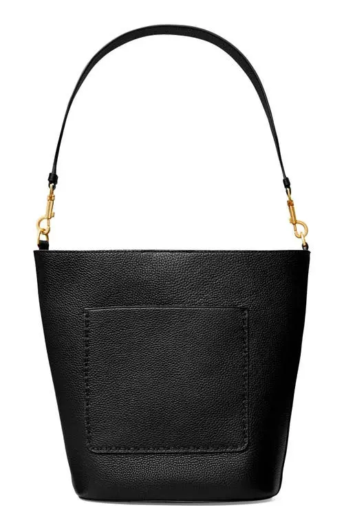 Tory Burch Mcgraw Leather Bucket Bag
