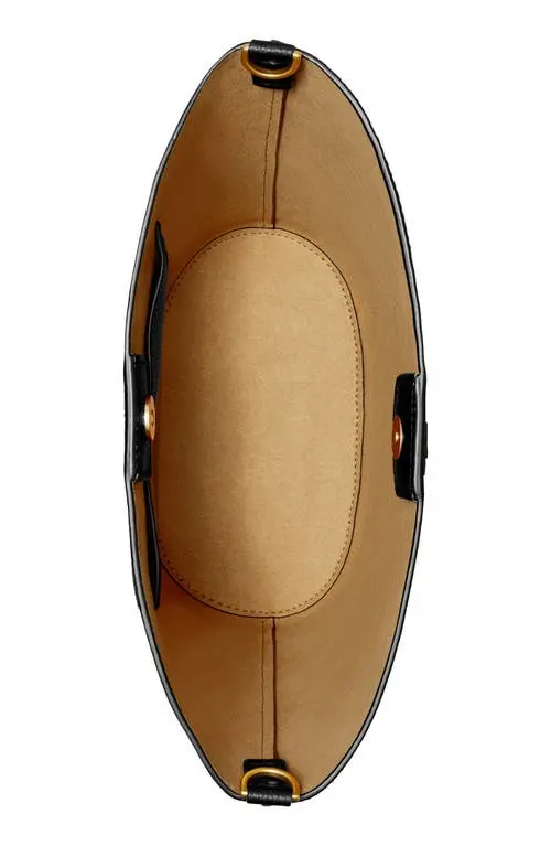 Tory Burch Mcgraw Leather Bucket Bag