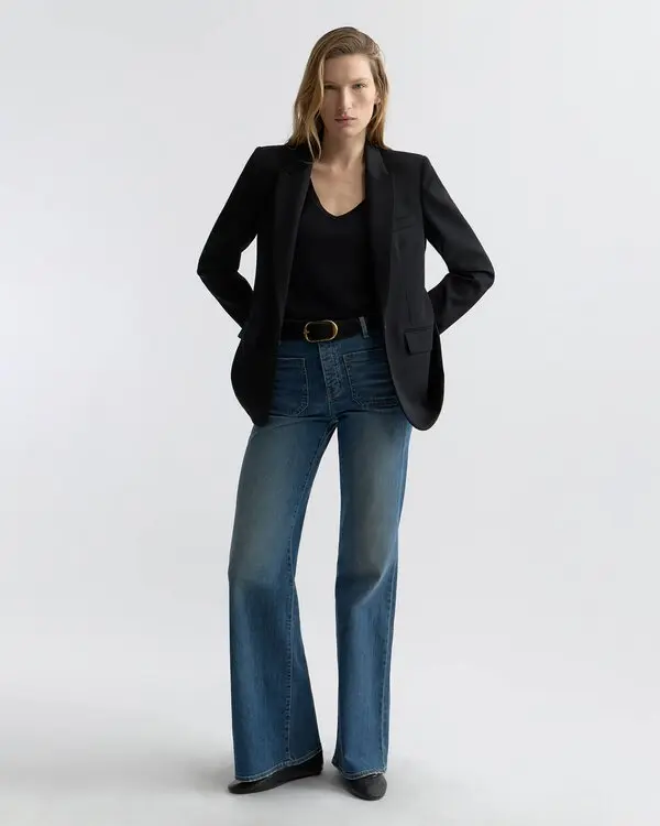 NILI LOTAN High-rise Slim Straight Jeans - Stylefabric-1