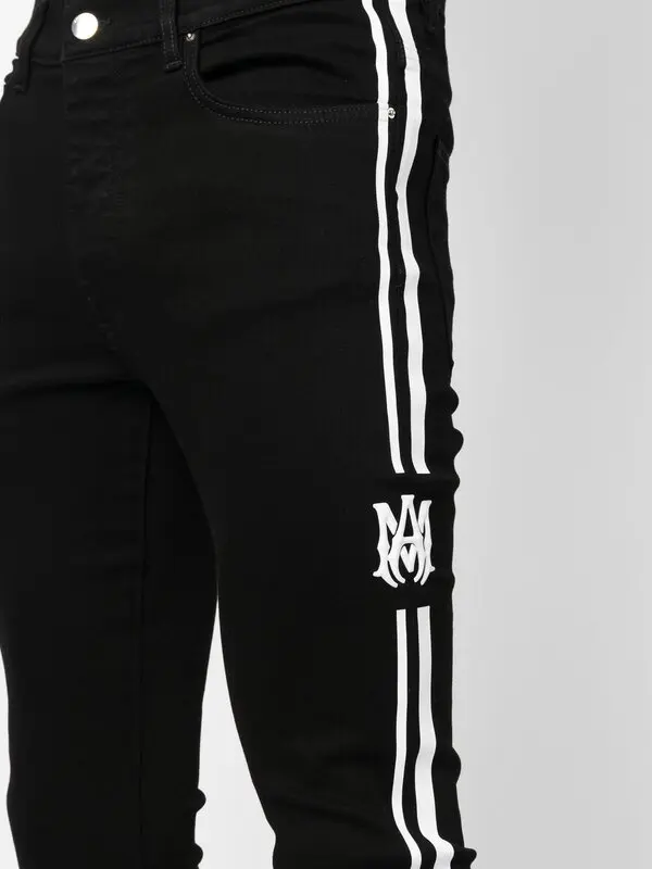 Amiri M.a. Track" Skinny Jeans - Black