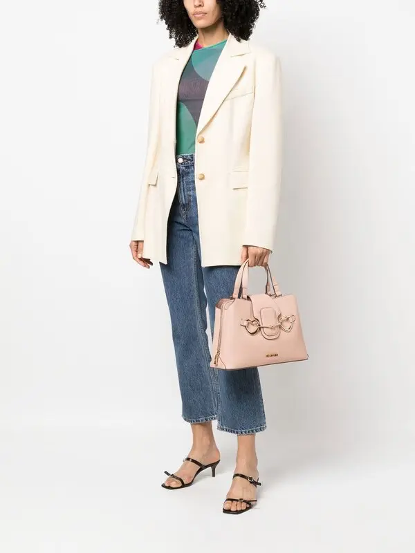 Moschino Heart Bit Tote Bag