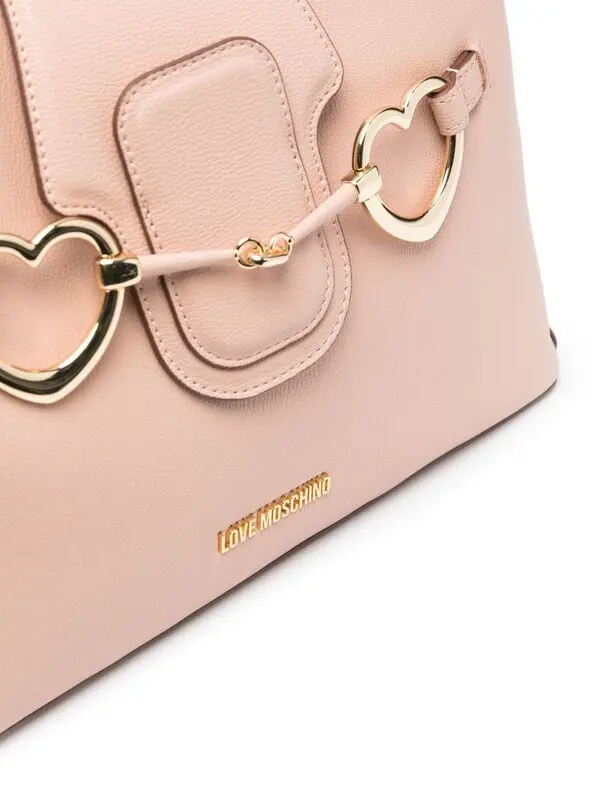 Moschino Heart Bit Tote Bag