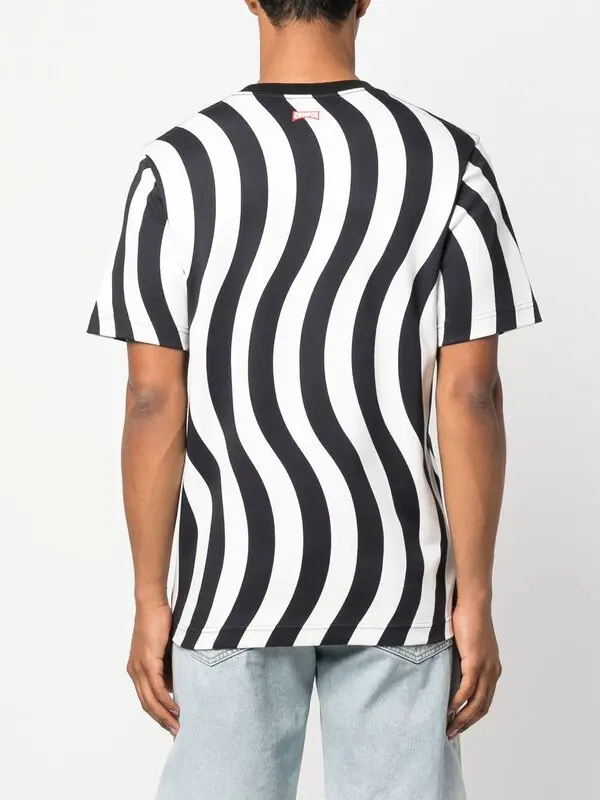 Camper Wave-print T-shirt - White