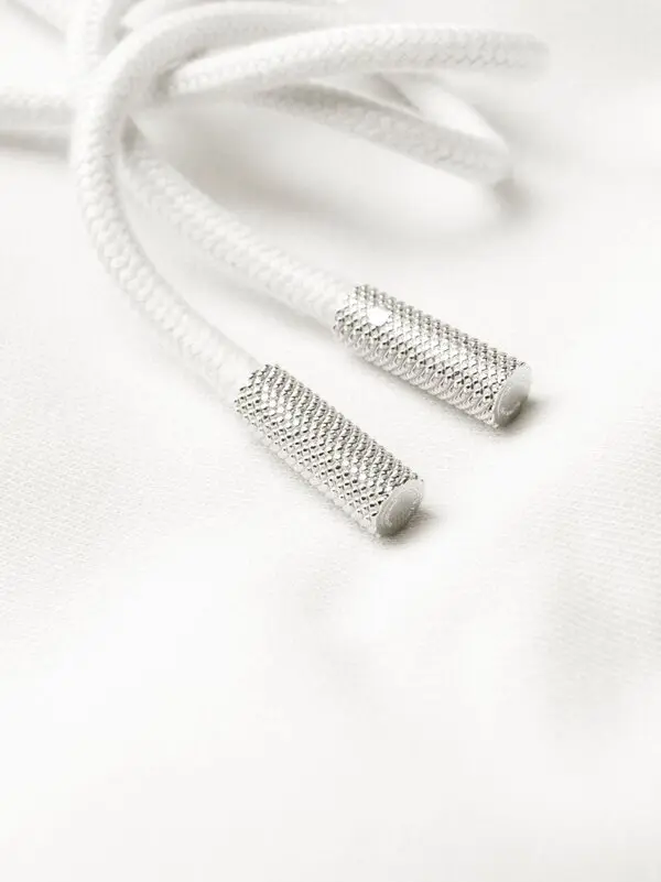 Off-White Hoodie Minidress - White