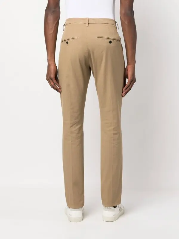 DONDUP Straight-leg Chino Trousers - Neutrals