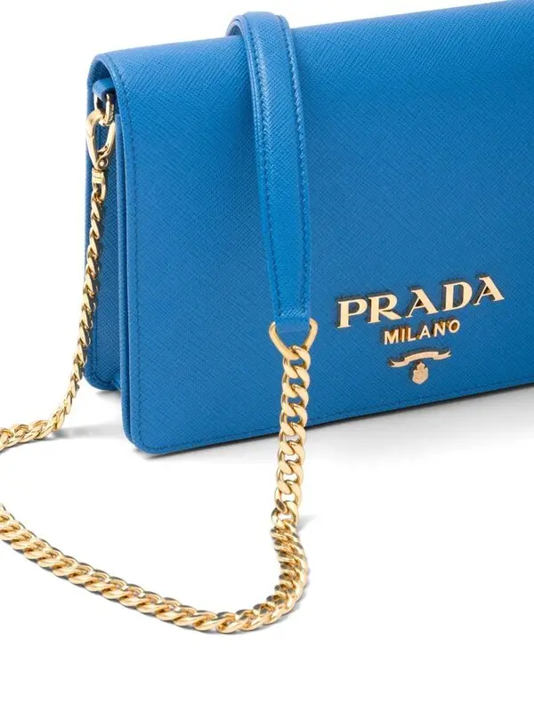 Prada Logo Plaque Crossbody Bag