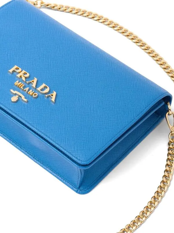 Prada Logo Plaque Crossbody Bag