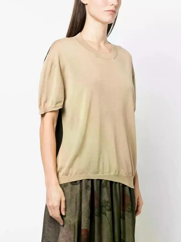 UMA WANG Round-neck Knit Top