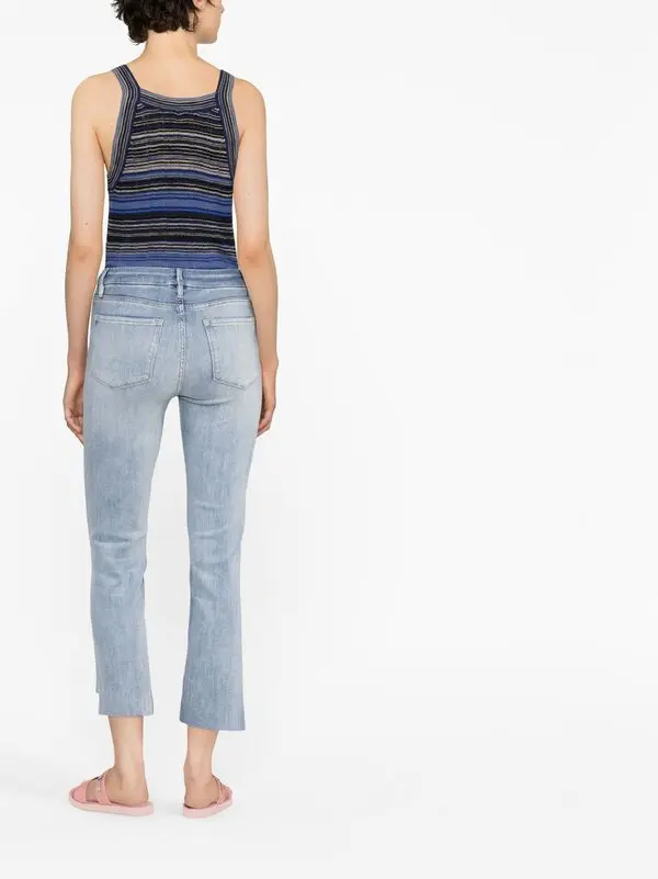FRAME Cropped-leg Jeans