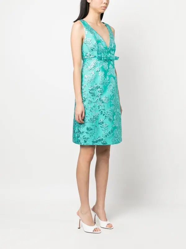 P.a.r.o.s.h Floral-embroidered Minidress