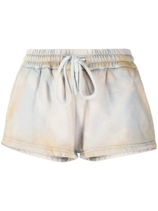 Off-White Laundry Drawstring Shorts - Blue