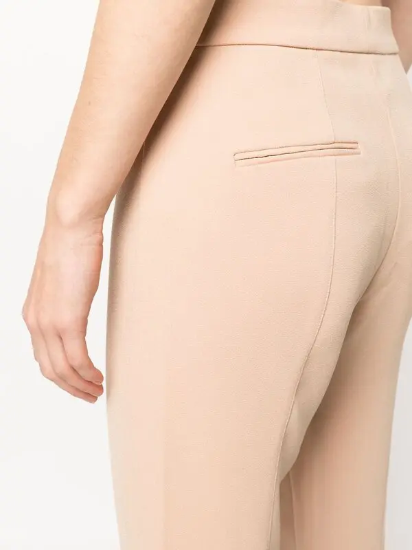 Alex Perry Pleated Straight-leg Trousers