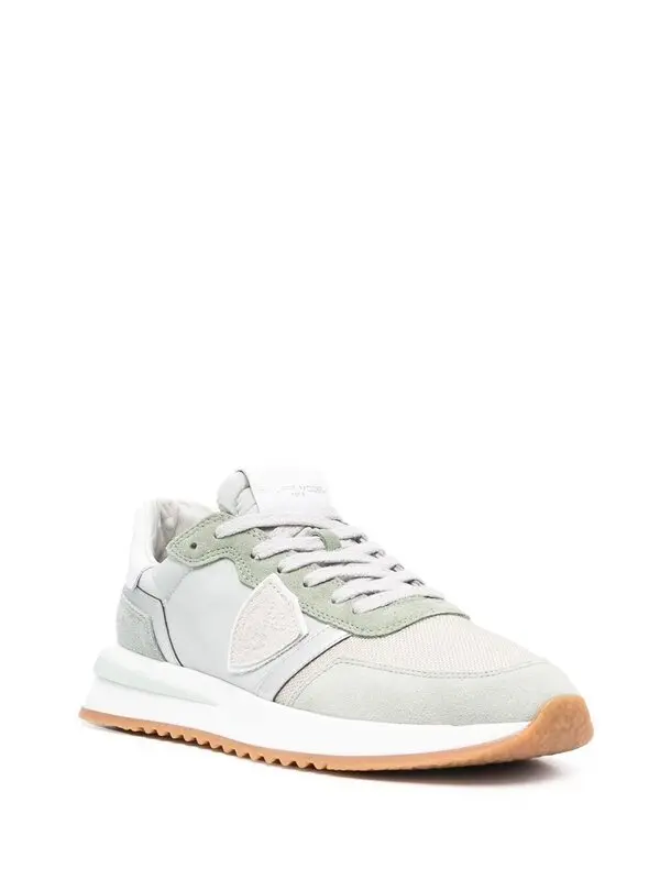 Philippe Model Low-top Suede Sneakers - Green
