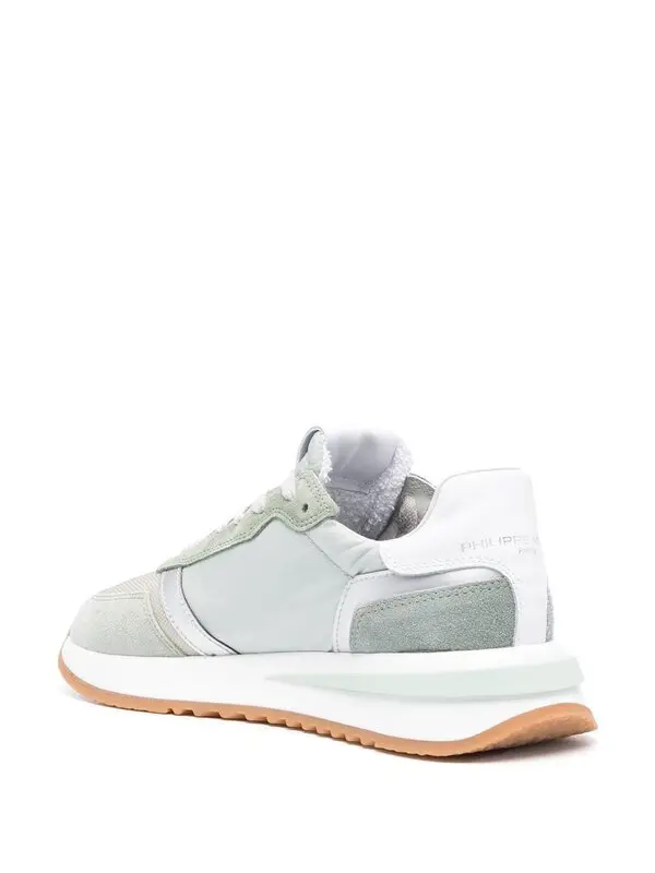 Philippe Model Low-top Suede Sneakers - Green
