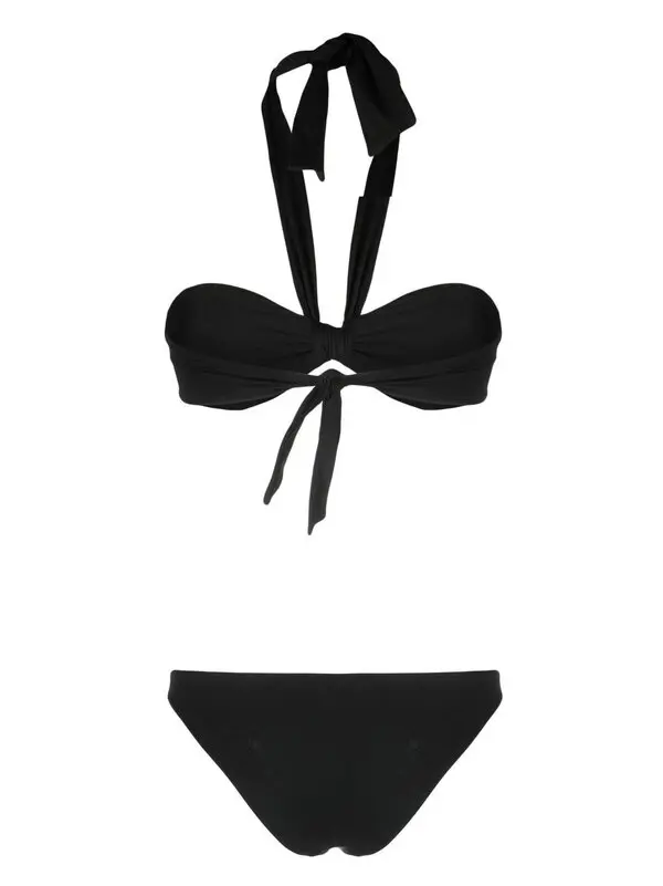 Blumarine Logo-embellished Halterneck Bikini