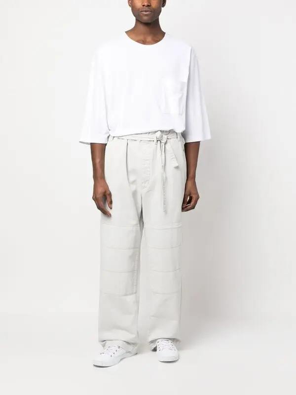 LEMAIRE Belted Wide-leg Trousers