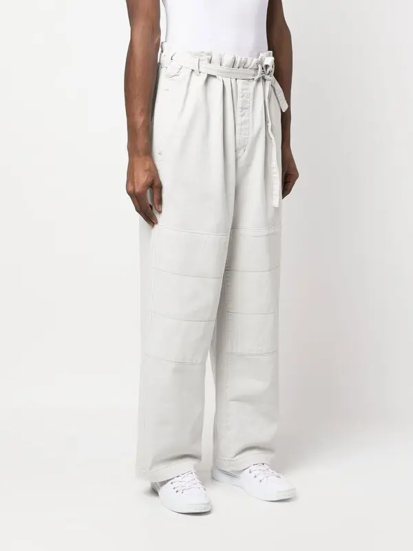 LEMAIRE Belted Wide-leg Trousers