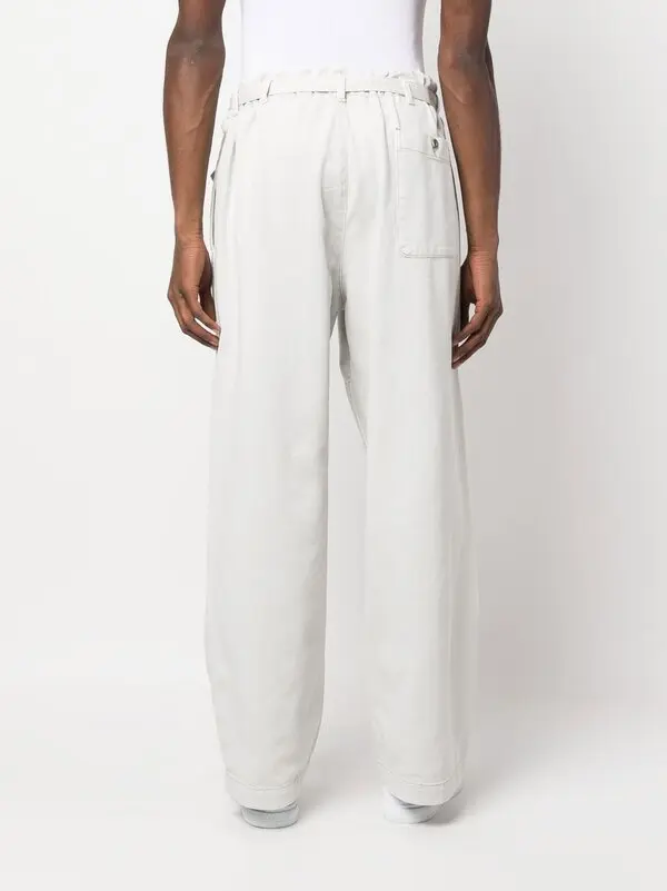 LEMAIRE Belted Wide-leg Trousers