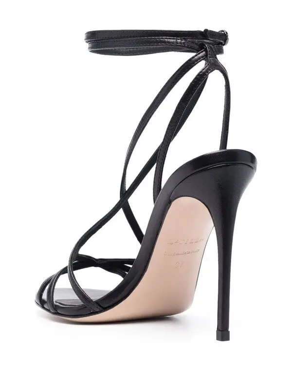 LE SILLA Belen 110mm Sandals - Black