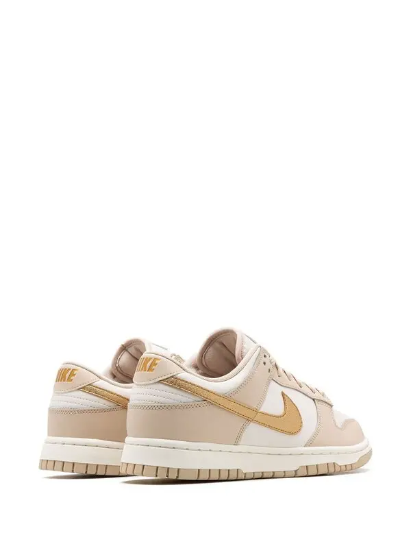 Nike Dunk Low Phantom Metallic Gold Sneakers - Neutrals