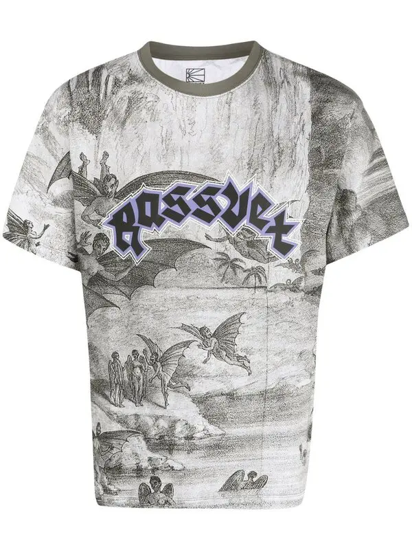 RASSVET Goth Cotton T-shirt