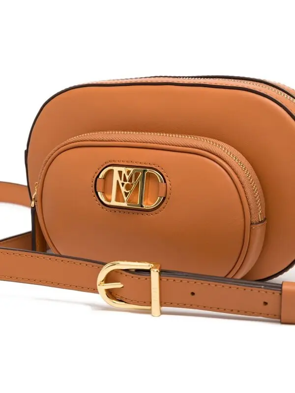 Mcm Mini Mode Travia Crossbody Bag - Brown