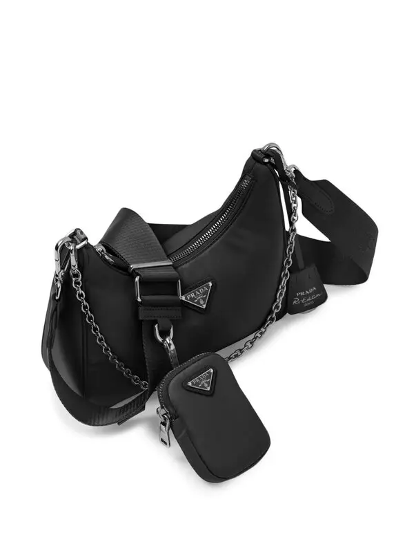 Prada Re-nylon Re-edition 2005 Shoulder Bag - Black