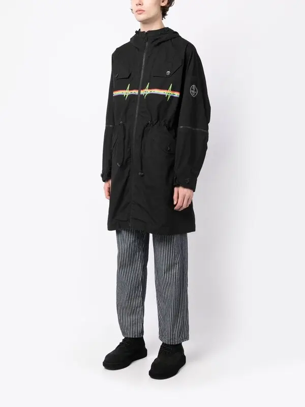 Undercover Graphic-print Hooded Parka