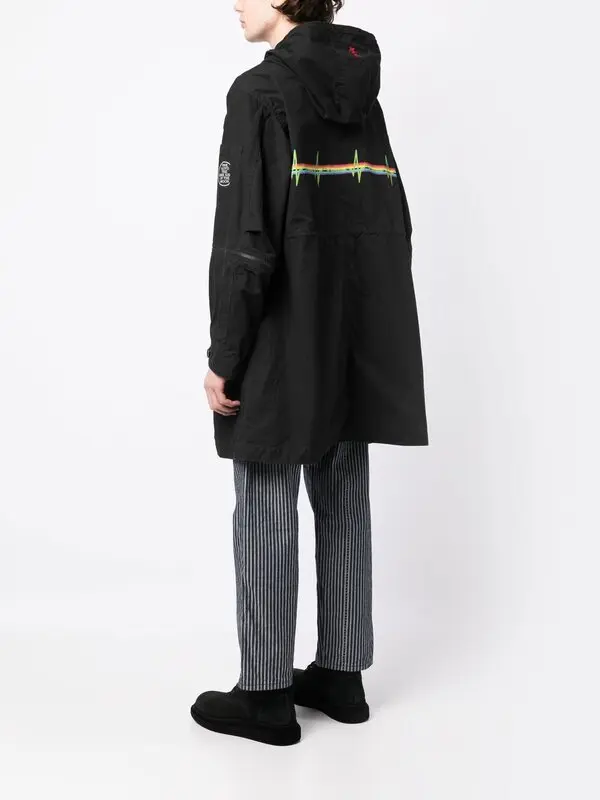 Undercover Graphic-print Hooded Parka