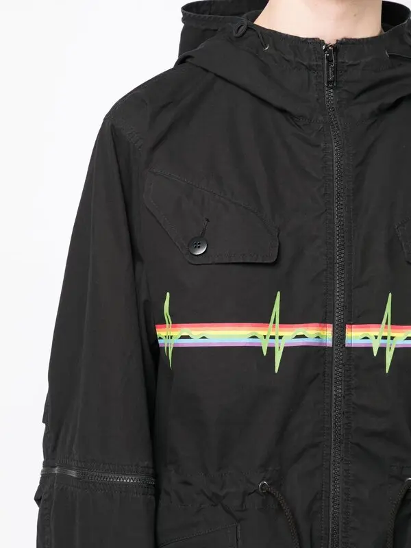 Undercover Graphic-print Hooded Parka