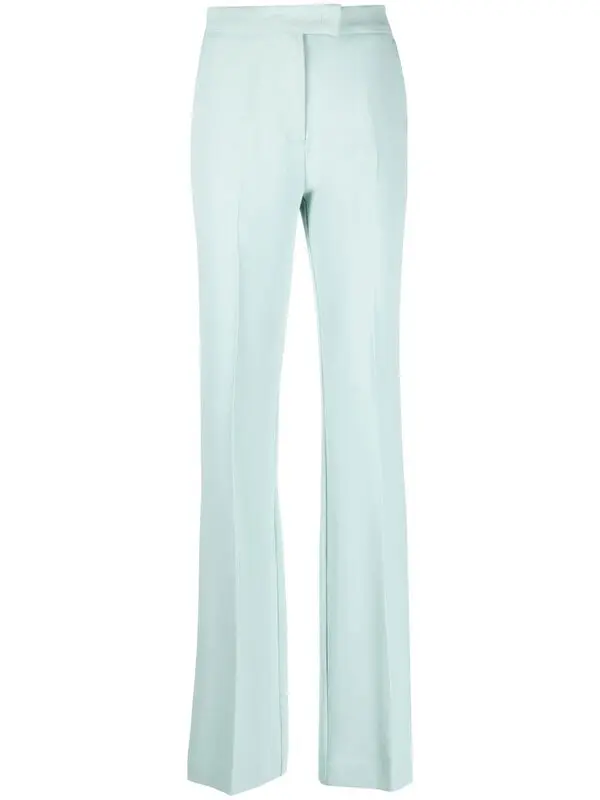 TWINSET Pressed-crease Tailored Trousers - Green