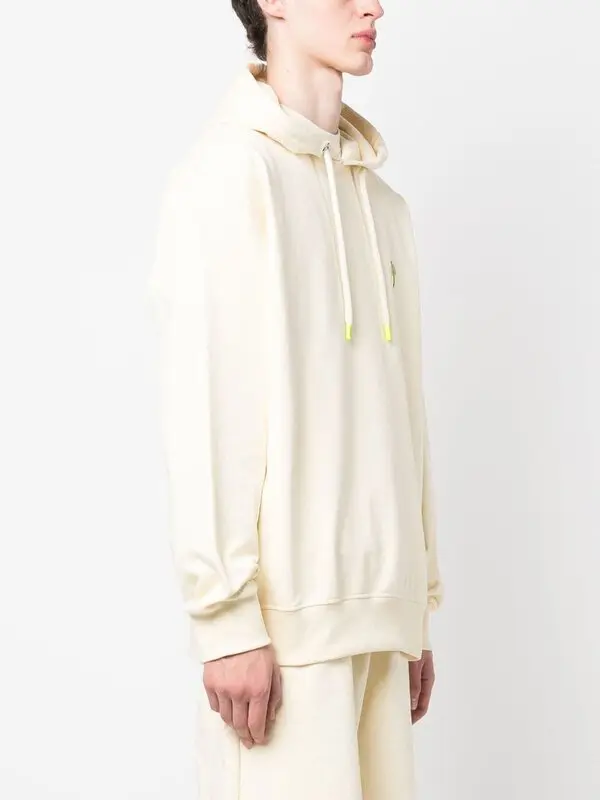 BARROW Embroidered Logo Hoodie - Neutrals