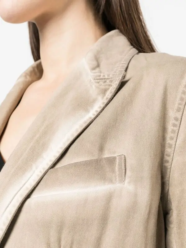 UMA WANG Jane Contrast-stitch Blazer