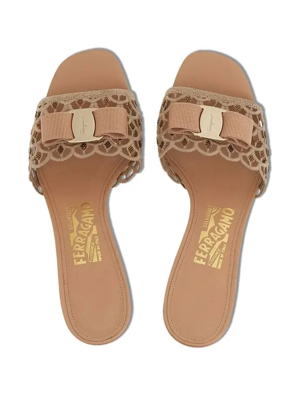 FERRAGAMO Vara 55mm Bow Sandals